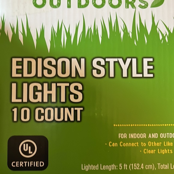true living outdoors | Accents | True Living Outdoors Brand Edison ...